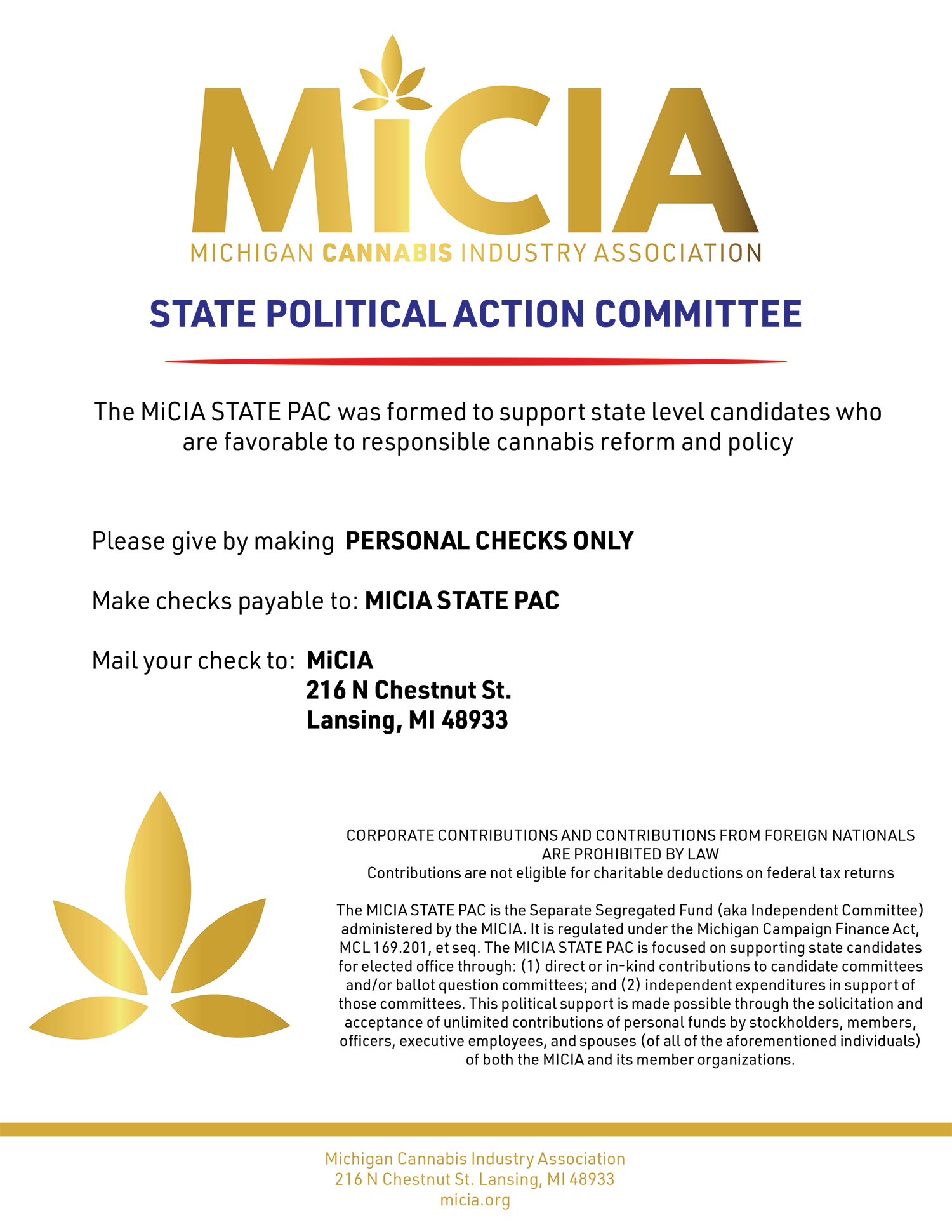 PAC | Michigan Cannabis Industry Association